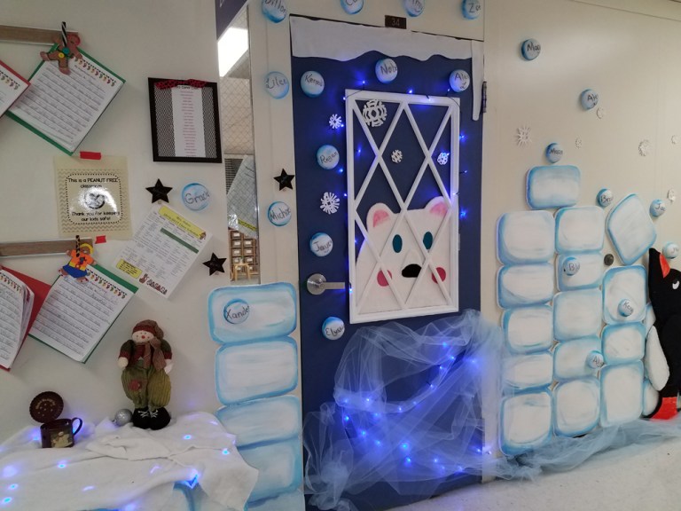Winter landscapes Door | Belle of Dirt